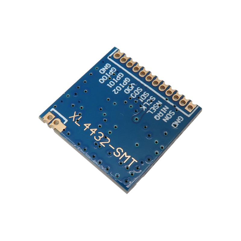 The SI4432 wireless module has a range of one kilometer and a frequency ...