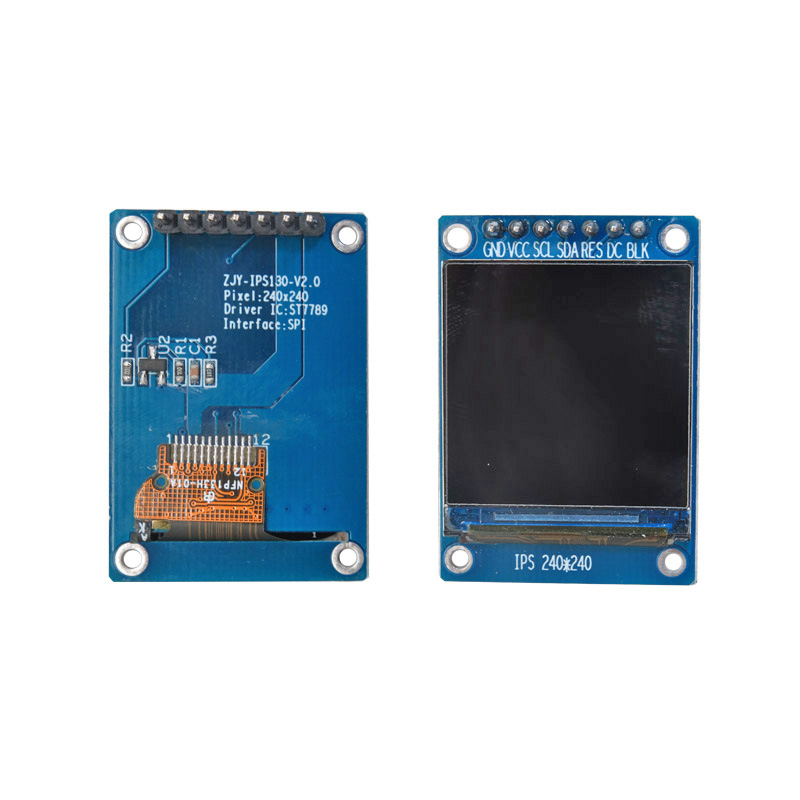 1.3 inch IPS LCD display module with SSH1106 driver and SPI interface