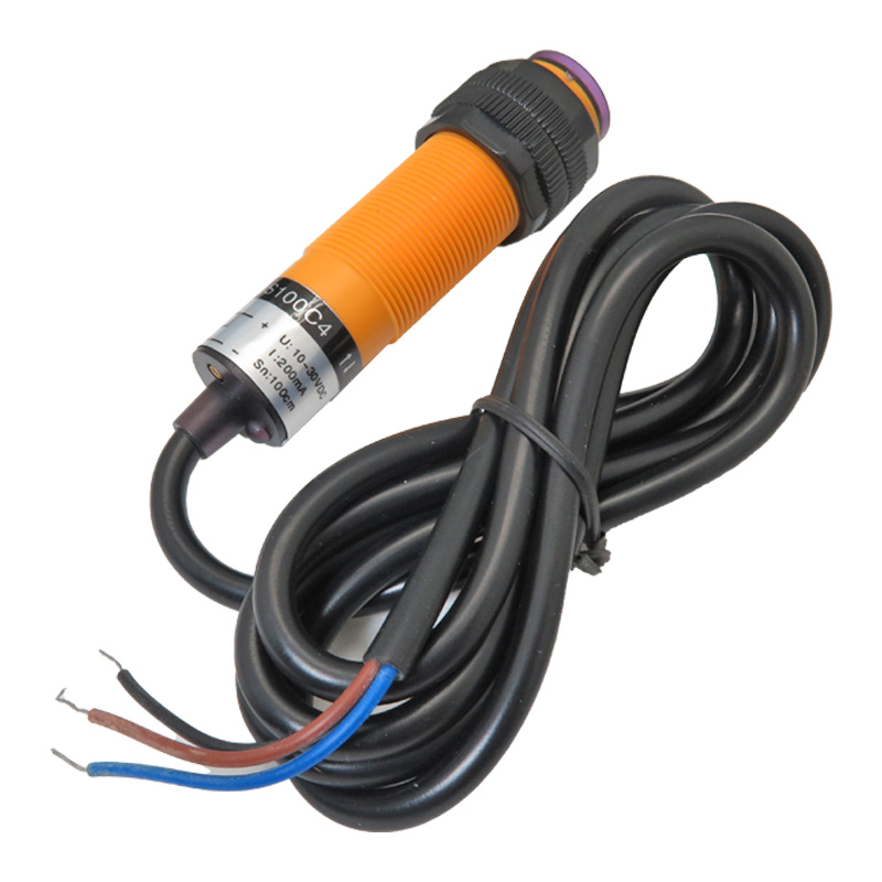 E3F-DS100C4 Industrial Optical Proximity Sensor