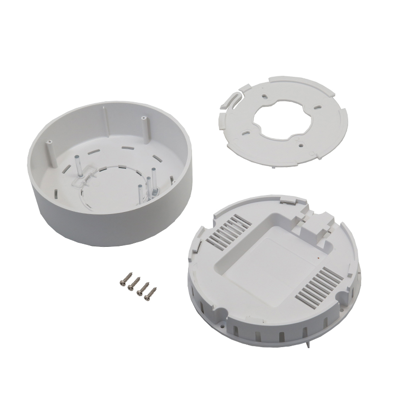 Plastic box with a diameter of 117mm and a height of 52mm, smoke ...