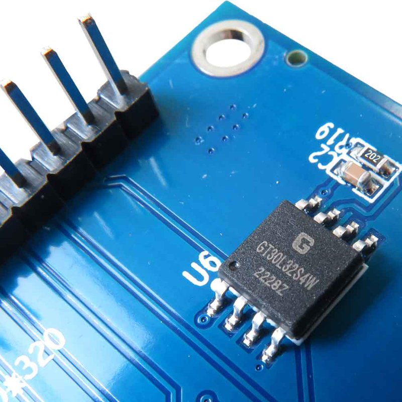 Full-color 2.4-inch TFT Display module with serial communication