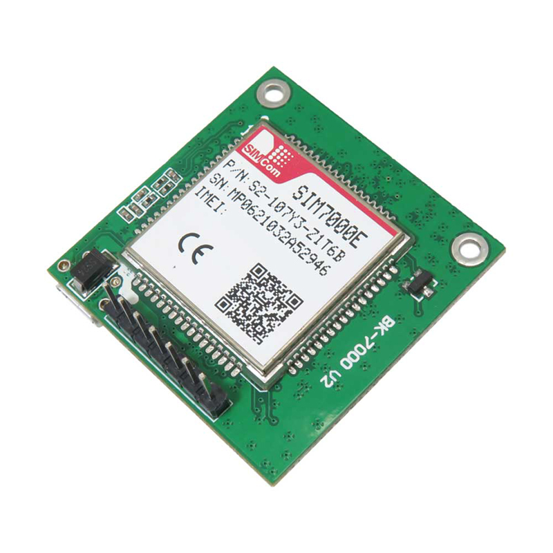 SIM7000E module has GSM/GPRS/LTE/EDGE