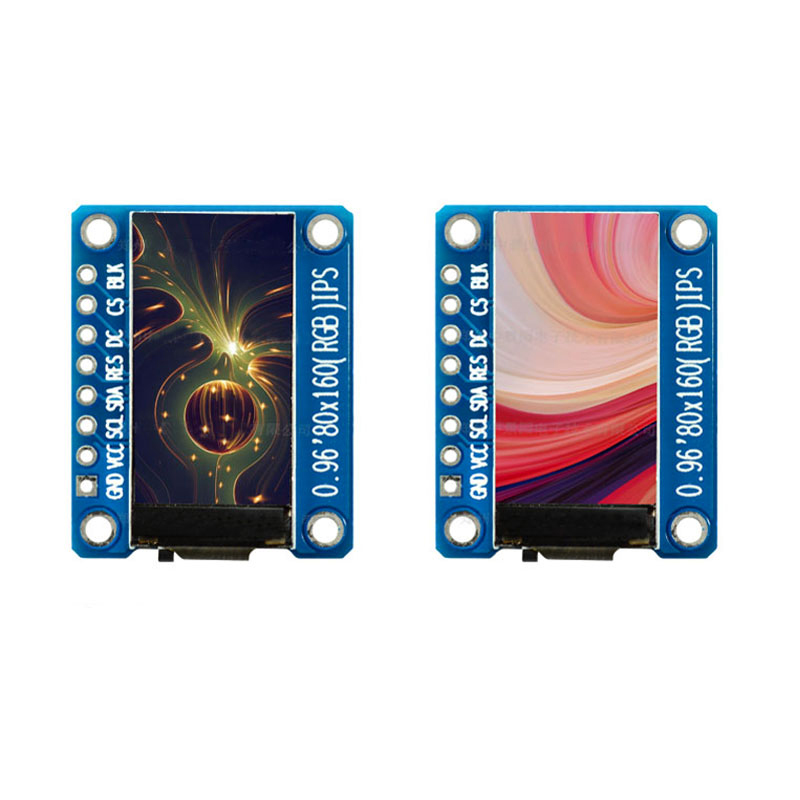 0.96-inch TFT display module with ST7735 driver