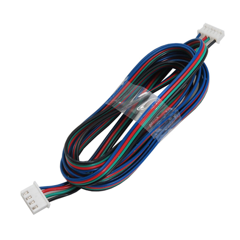 4-Pin to 6-Pin Stepper Motor Cable with 2.54mm Connector, 100cm