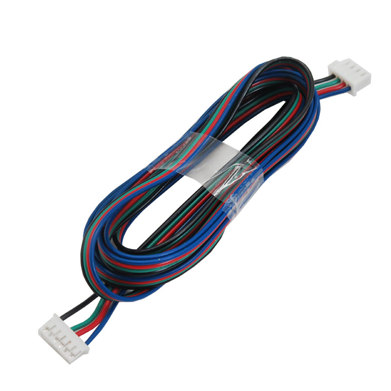 4-Pin to 6-Pin Stepper Motor Cable with 2.54mm Connector, 100cm
