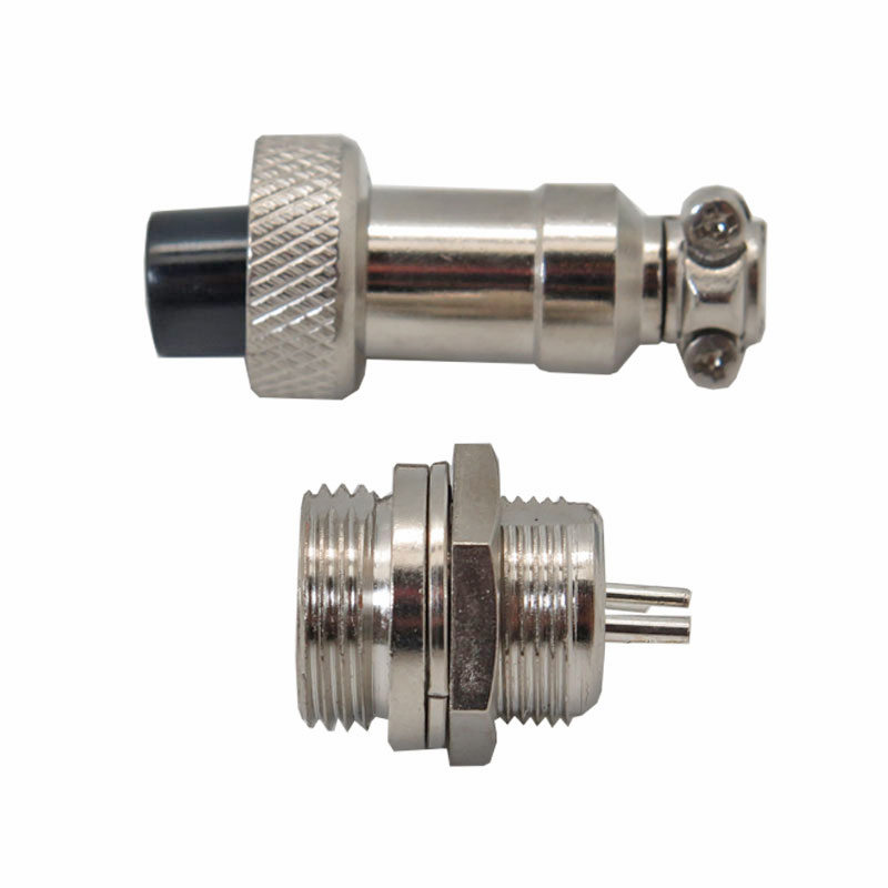 Metal Military Connector 2 Pin GX12