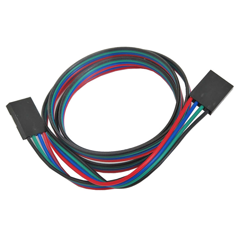 4-pin stepper motor cable with 2.54mm connector, 70cm