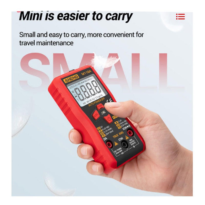 ANENG M118A digital multimeter Digital intelligent multimeter M118A ...