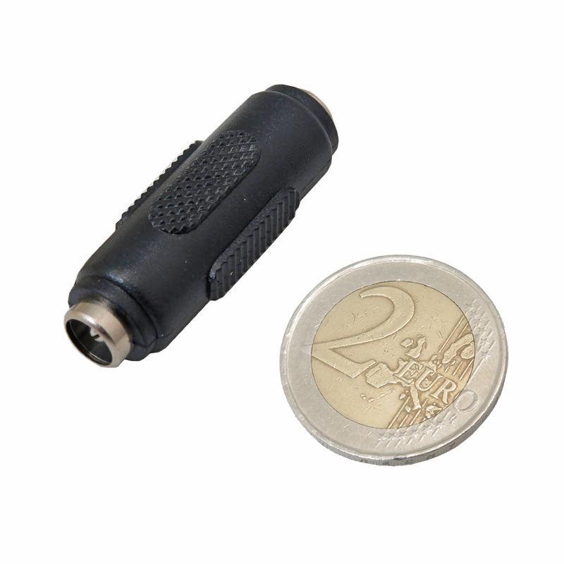 DC Dual-Female Adapter Plug for CCTV Cameras