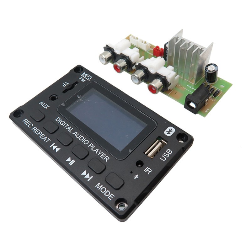 Amplifier module and MP3 decoder MP3 Decoder 12v Bluetooth MP3 ...