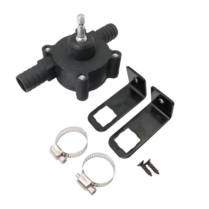 Portable Handheld Electric Drill Pump with Base Bracket