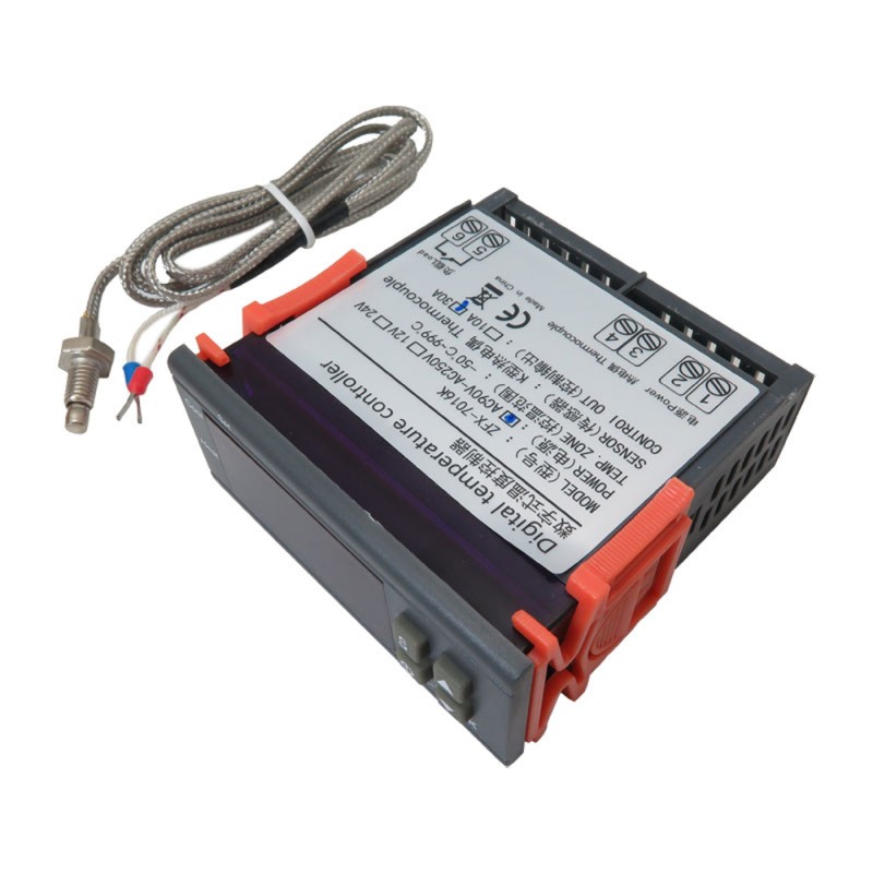 ZFX-7016K temperature controller module with display ZFX-7016K thermostat controller module ZFX ...