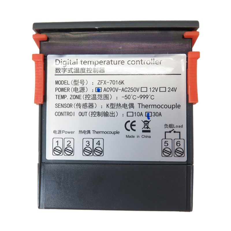 ZFX-7016K temperature controller module with display ZFX-7016K thermostat controller module ZFX ...