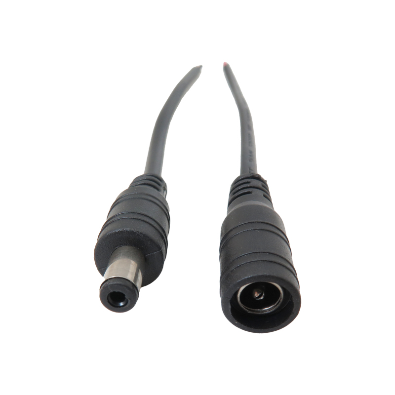 15cm male and female adapter plug with wires