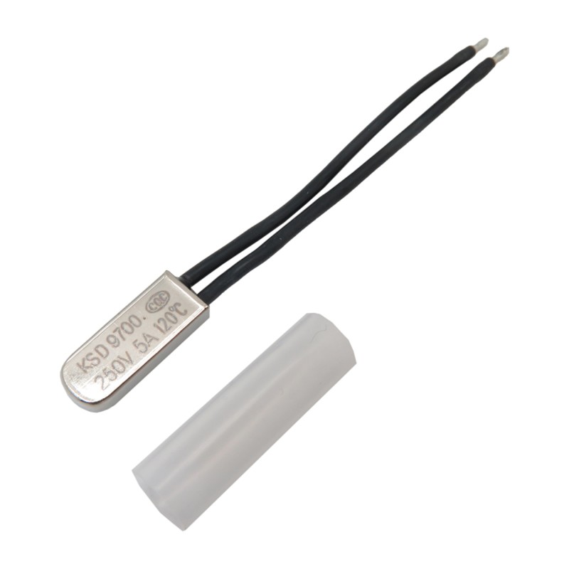 KSD9700 120 degree 5 amp thermoswitch Temperature control switch 120 ...