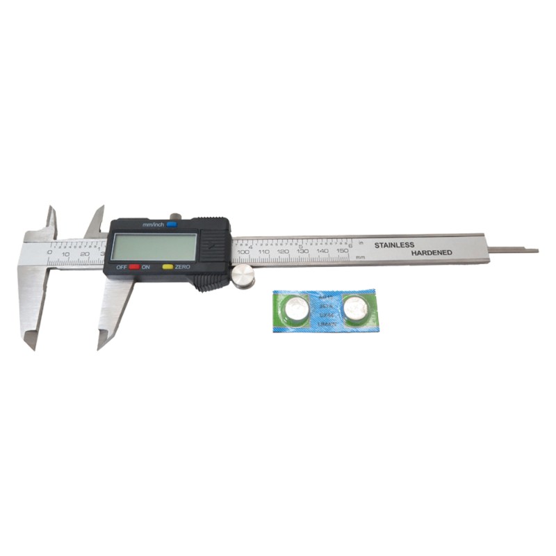 15 cm digital caliper 15cm caliper Metal caliper with digital display ...