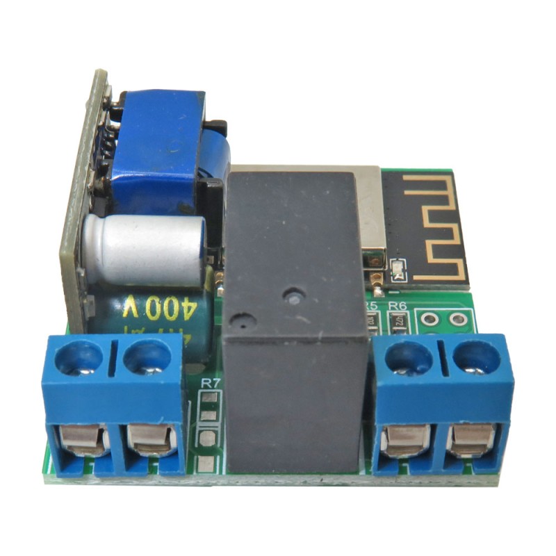 WiFi relay module 220V with ESP8266 chip WiFi single channel relay module 220v ESP8266 relay ...