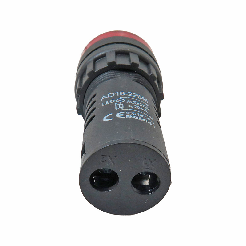 AD16-22SM Flash Buzzer 12V red Light Alarm Indicator