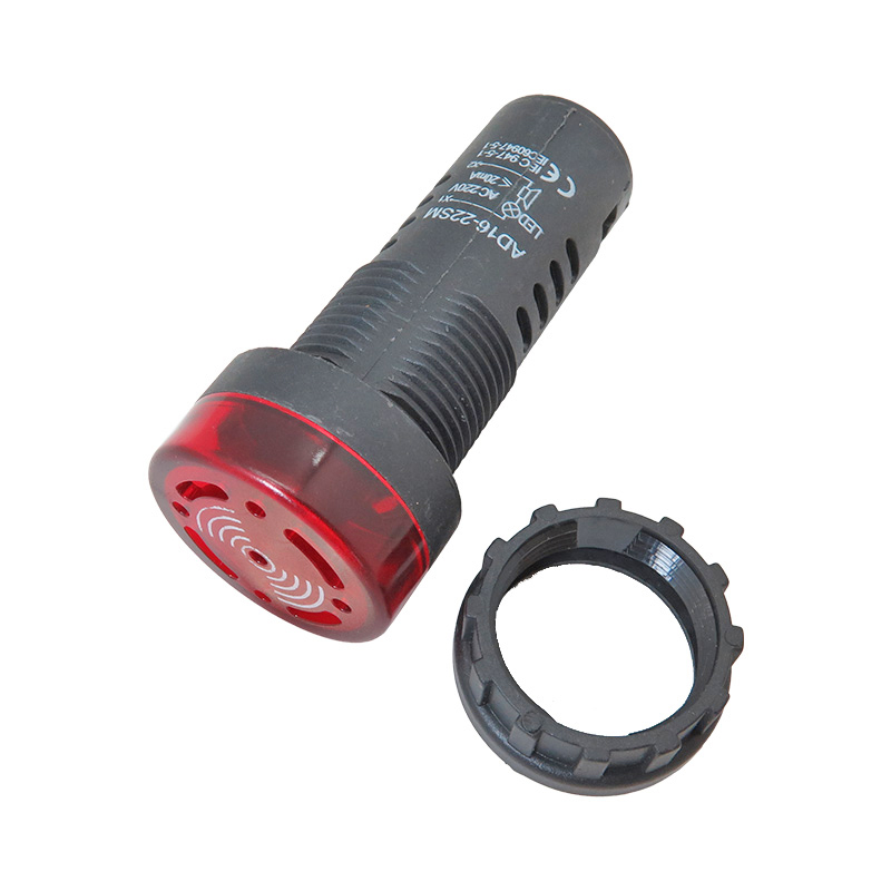 AD16-22SM Flash Buzzer AC220V red Light Alarm Indicator