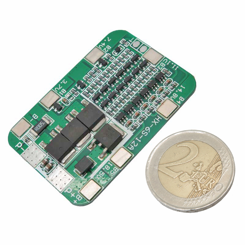 6-cell 22.2V battery charge and discharge protection module