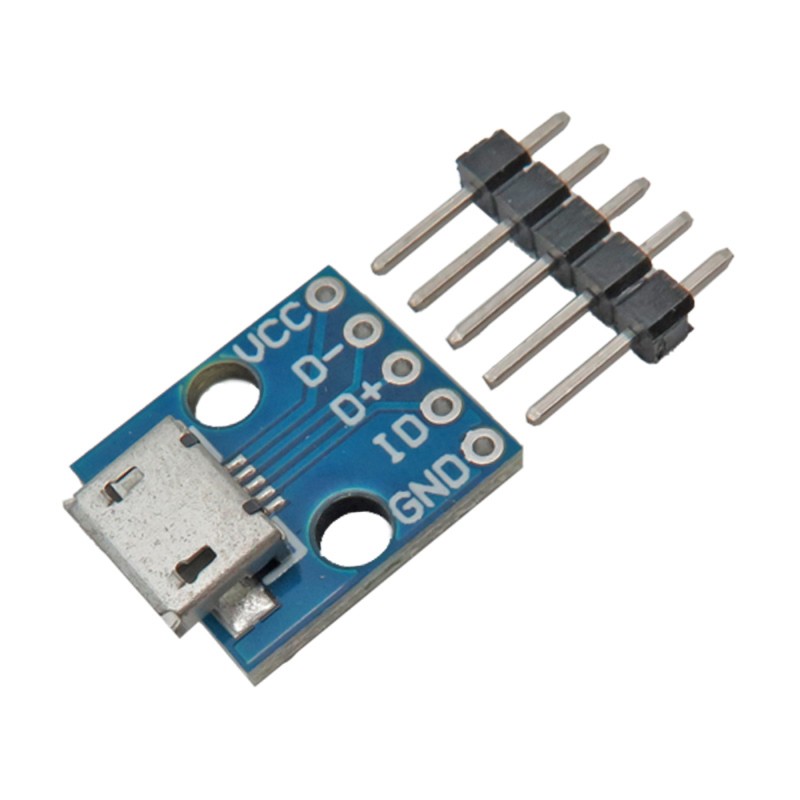 Micro USB to DIP module Micro USB connector module Micro USB to header ...