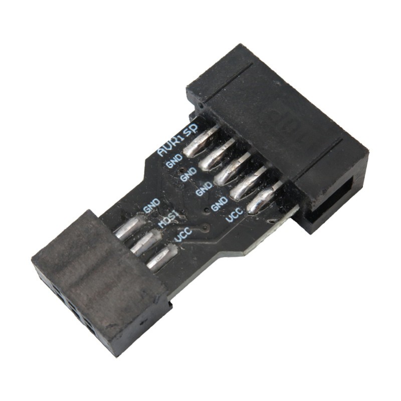 Converter socket STK500 10 pin to 6 pin converter module for AVR ...