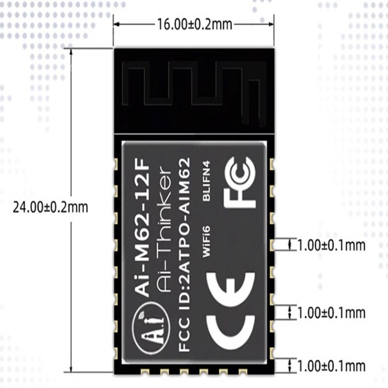 WiFi module Ai-M62-12F module Bluetooth module module Ai-M62-12F ...