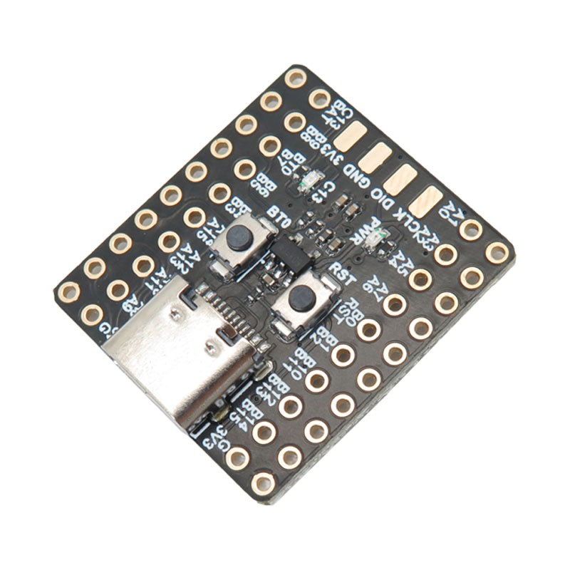 Mini board with STM32F103C8T6 processor mini STM32F103C8T6 ARM mini board STM32F103C8T6 mini ...