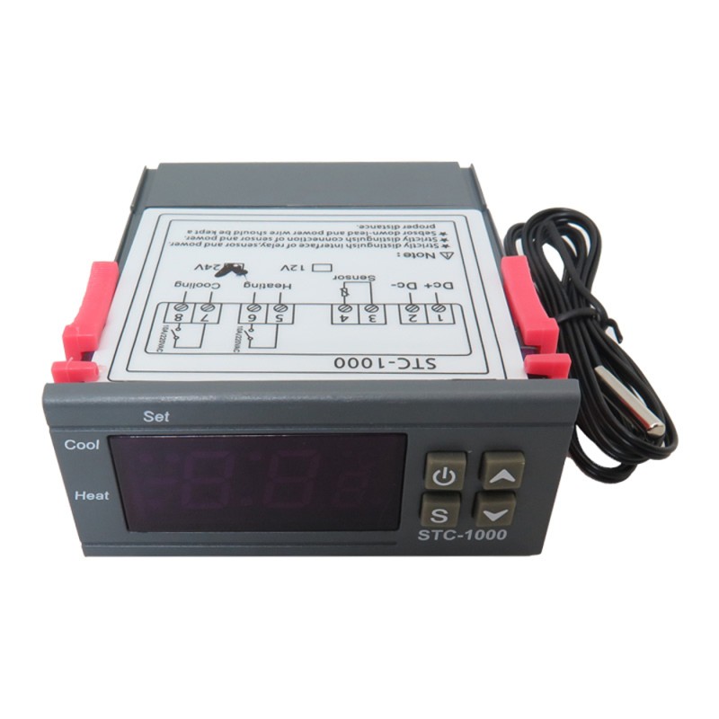 Digital thermo control STC 1000 STC 1000 temperature controller STC ...
