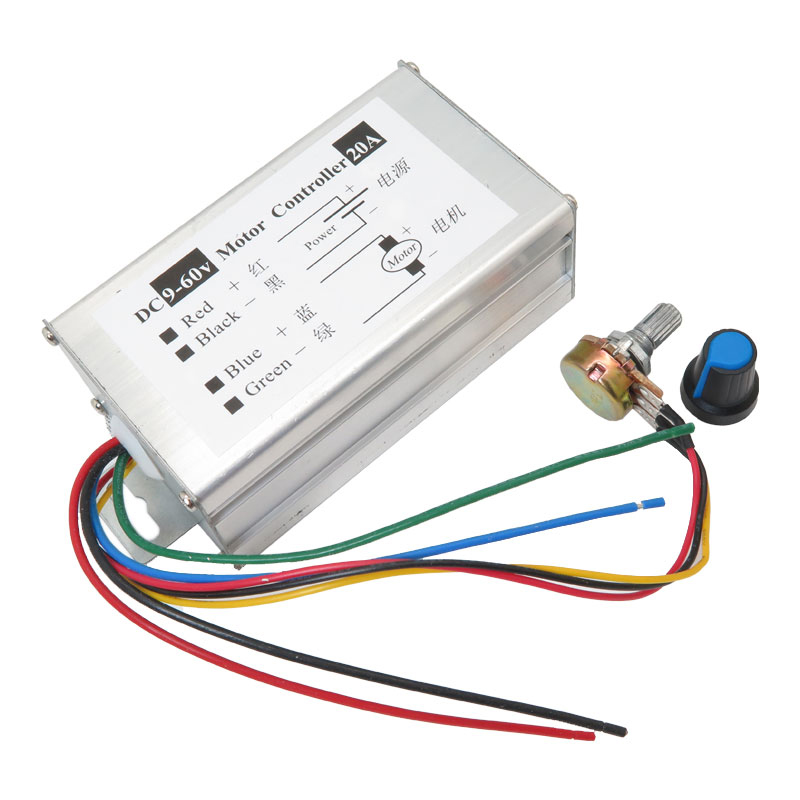 20A motor DC PWM speed control module