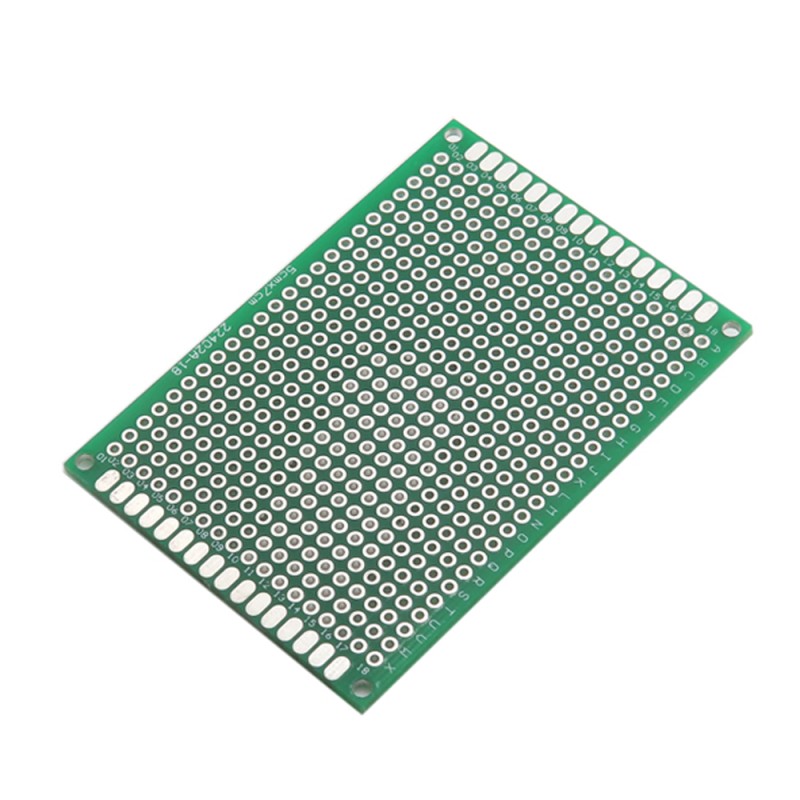 Double Hole Pcb 7x5 Circuit Board 5x7cm Perforated PCB board Double ...
