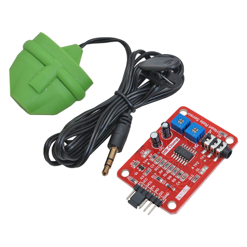 Heart Rate Sensor Module with silicone Finger Clip