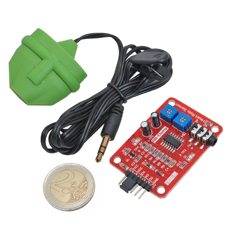 Heart Rate Sensor Module with silicone Finger Clip