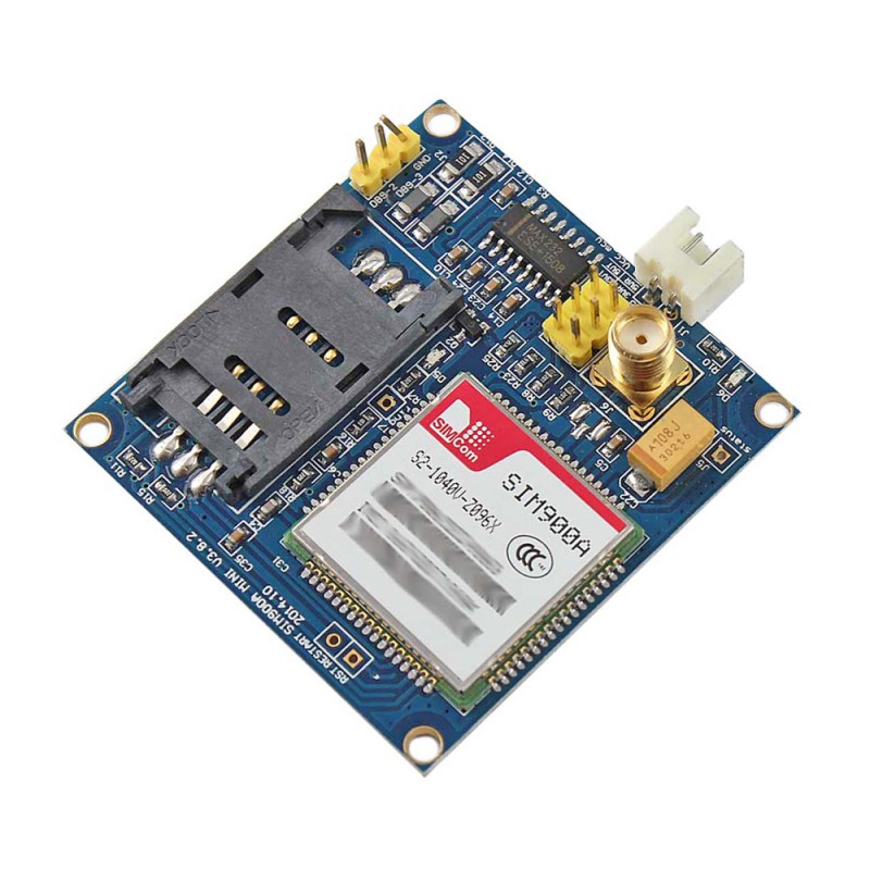 GSM module with GPRS connectivity and SMS sending and receiving capabilities Sim900A