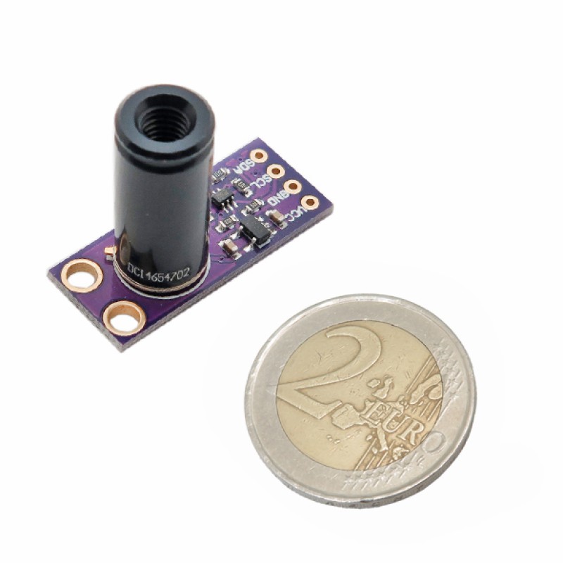 MLX90614ESF Infrared Temperature Sensor Module with I2C Communication ...