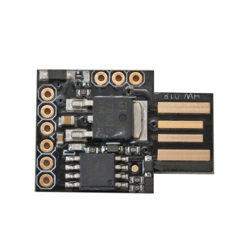 Digispark board with Attiny85 CPU Attiny 85 module with USB connection ...