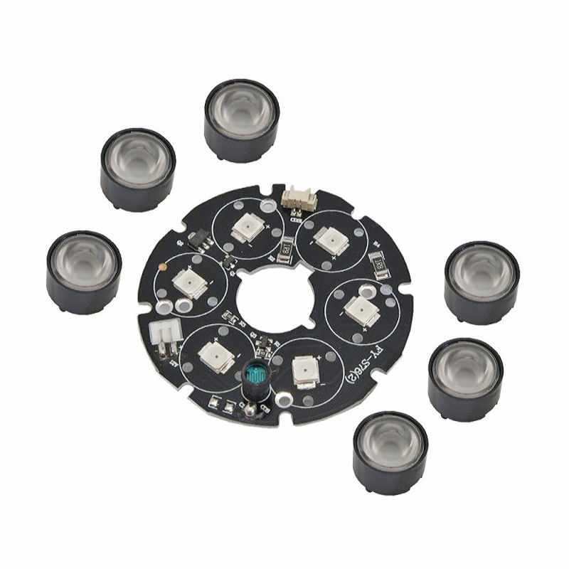 Infrared projector for night vision equipped with ambient light sensor ...