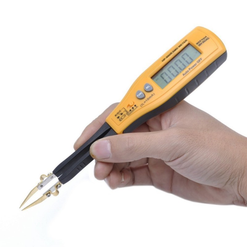 HP990B HoldPeak SMD Handheld Diode Resistance Clamp Multimeter