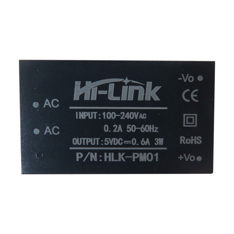 HLK-PM01 voltage converter module for converting 220V AC to 5V DC