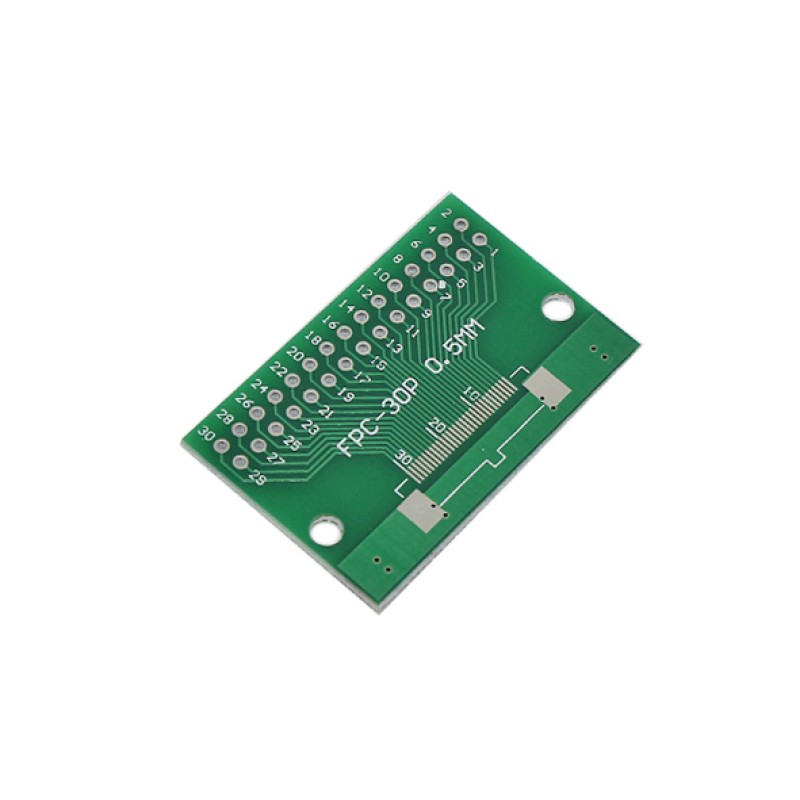 30-pin FPC adapter board with 0.5 and 1 mm standards