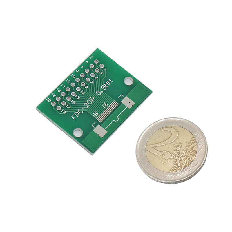 20pin FPC adapter board with 0.5 and 1 mm standards