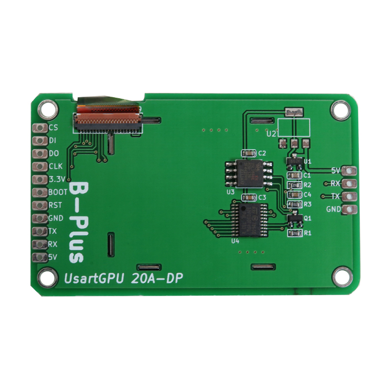 2 inch full color TFT LCD display module with Usart GPU serial ...