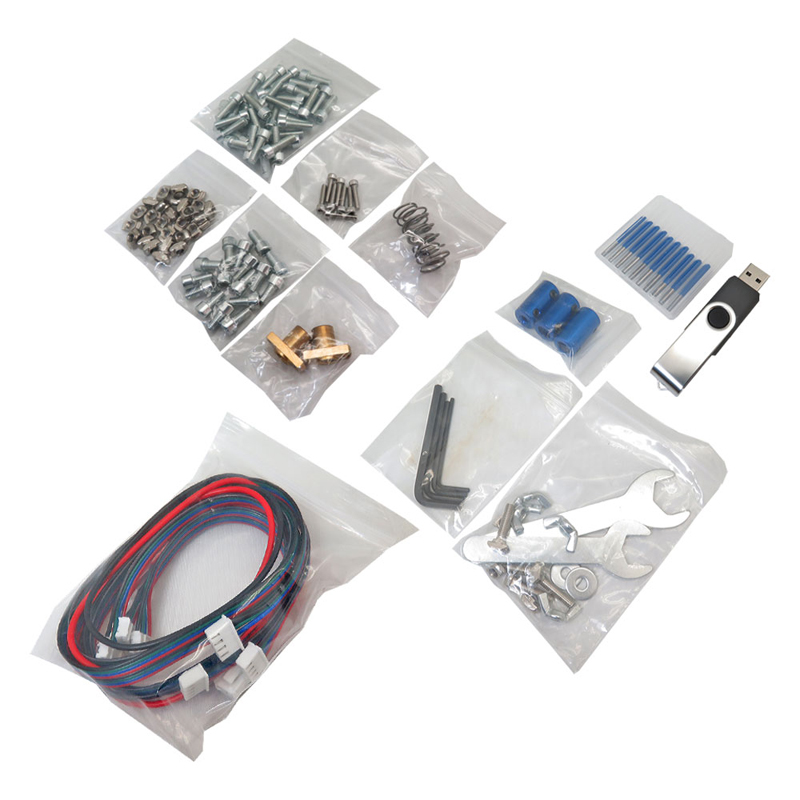 Mini CNC machine kit with laser engraving capability