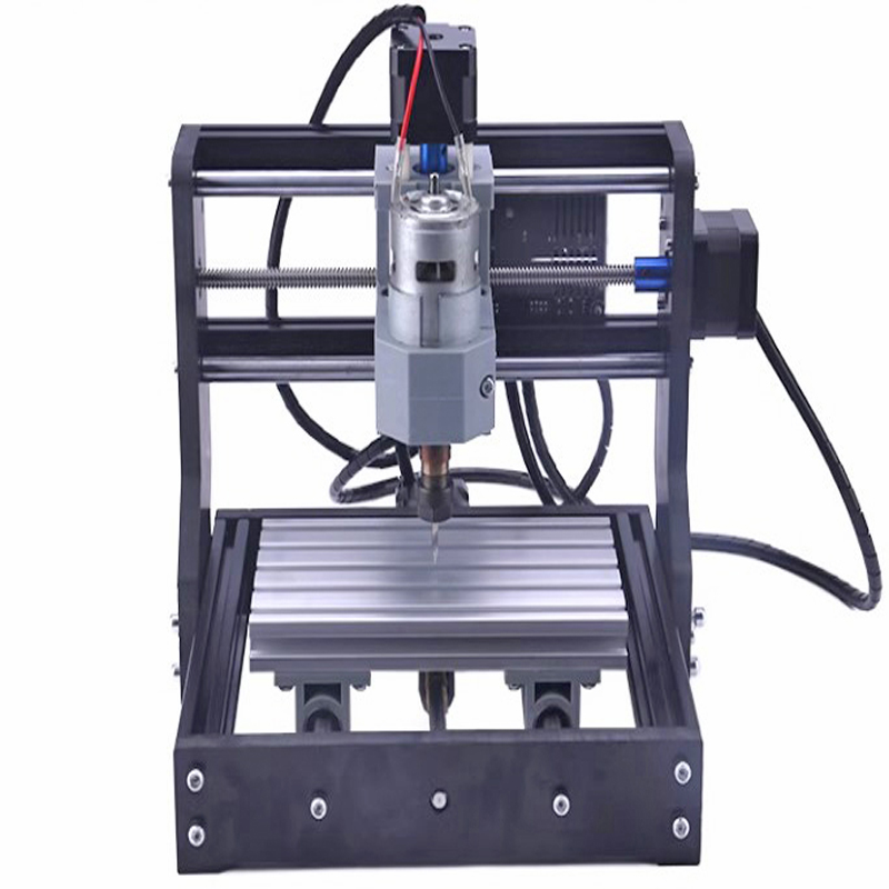 Mini CNC machine kit with laser engraving capability