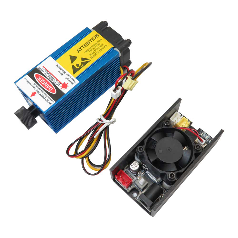 Mini CNC machine kit with laser engraving capability