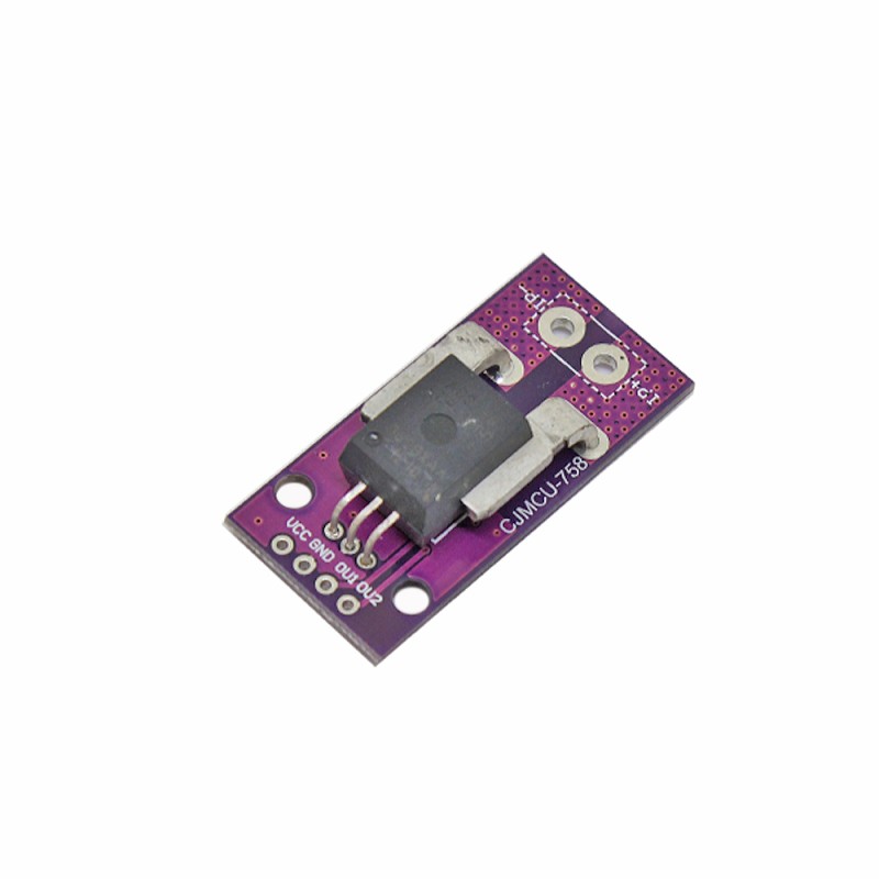 ACS758 100 amp current measurement sensor module Current sensor module ...