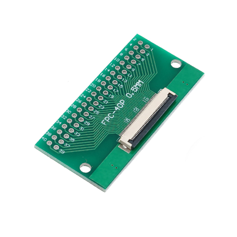 40pin FPC adapter board with 0.5mm standard and FPC connector