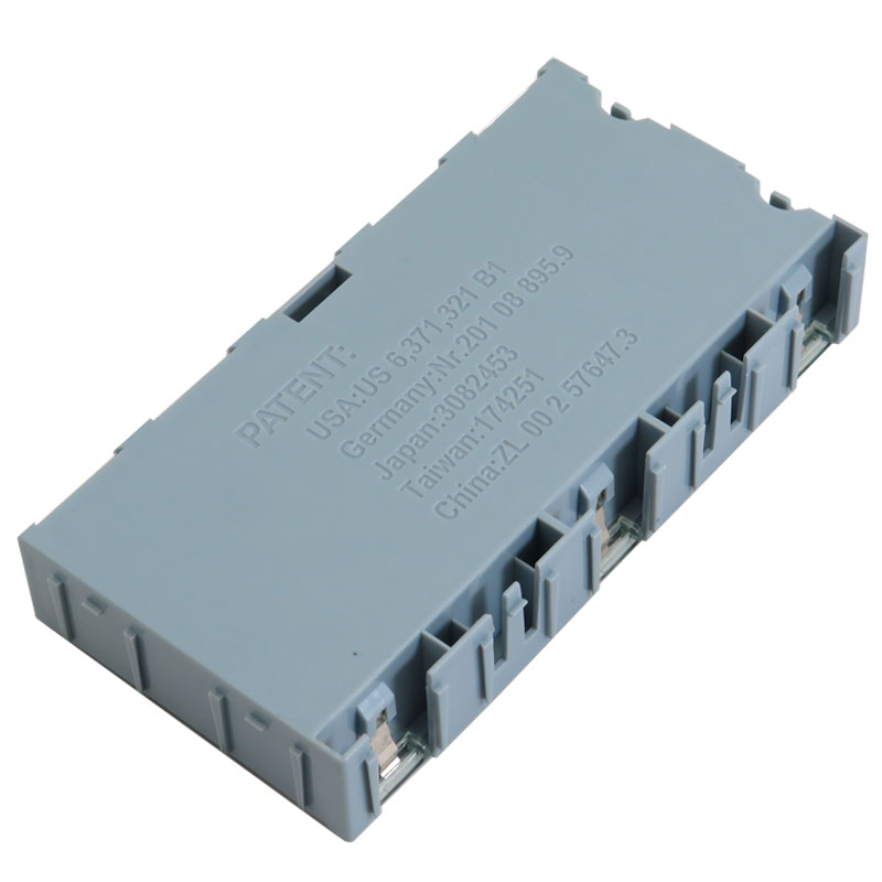Electronic component plastic box