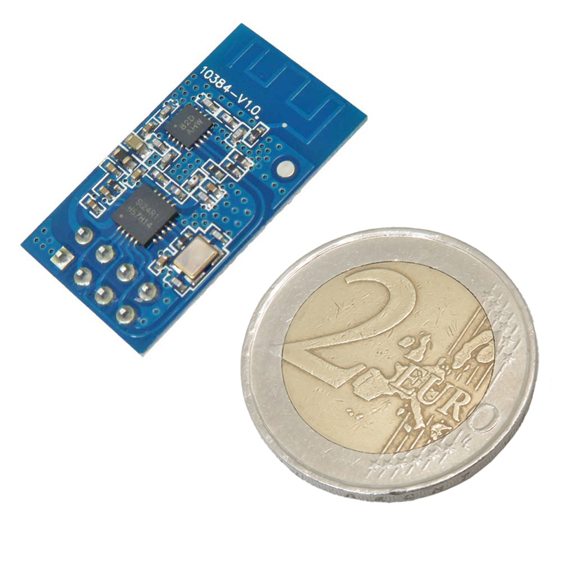 Si24R1 PA LNA Wireless Transceiver Module has a range of 1800 meters ...