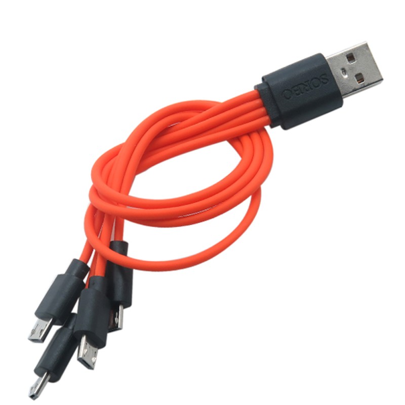 Charger cable with four micro USB ports 4micro USB cable 1 to 4 micro ...